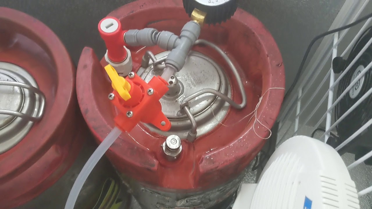 Closed pressure transfer and new fermentation setup - YouTube