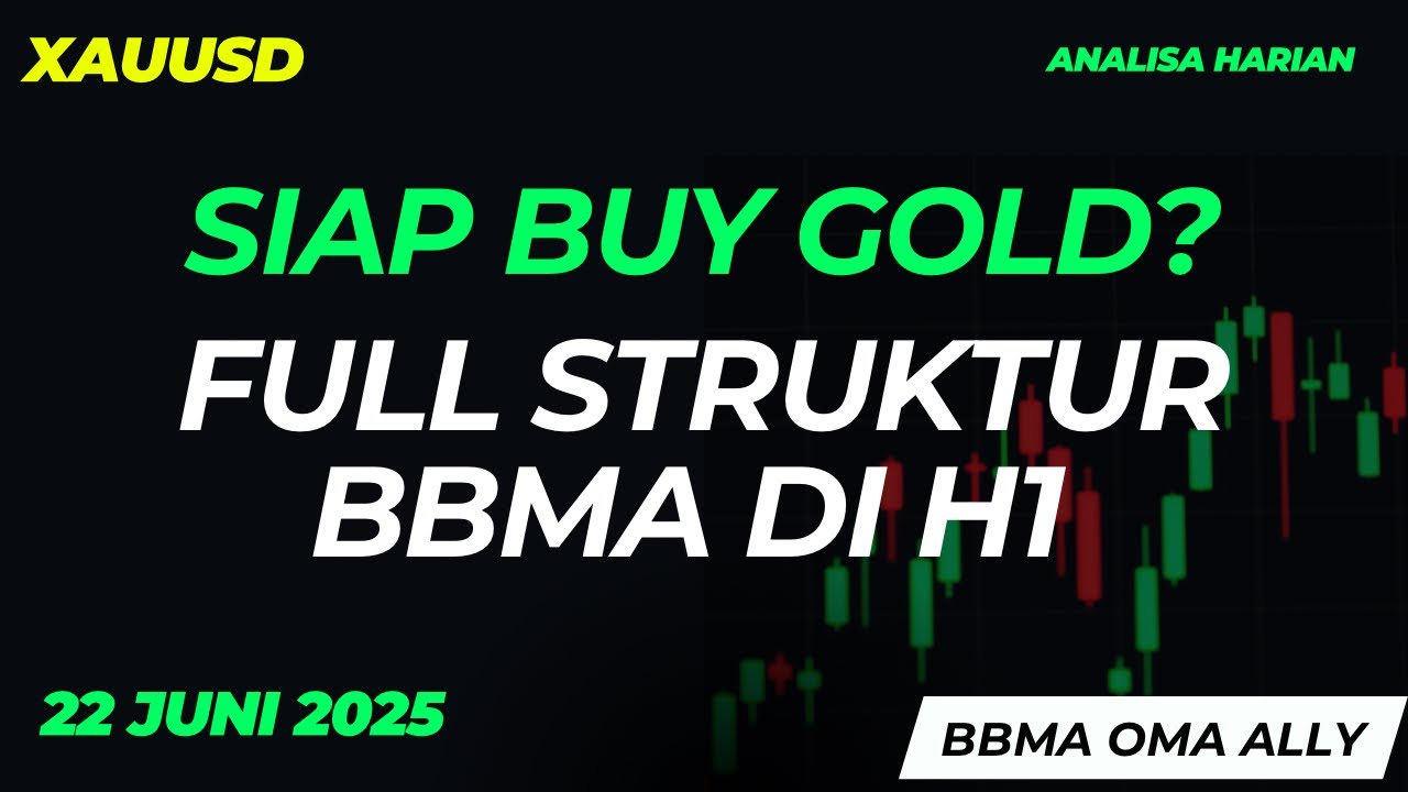 XAUUSD Siap Naik? Re-entry + Full Setup BBMA Terbentuk! BBMA OMA ALLY - YouTube