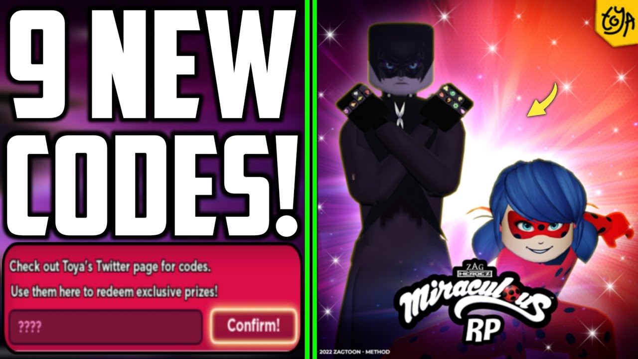 MONARCH 2.0 MIRACULOUS RP CODES - MIRACULOUS RP CODES 2023 - MIRACULOUS RP CODE - YouTube