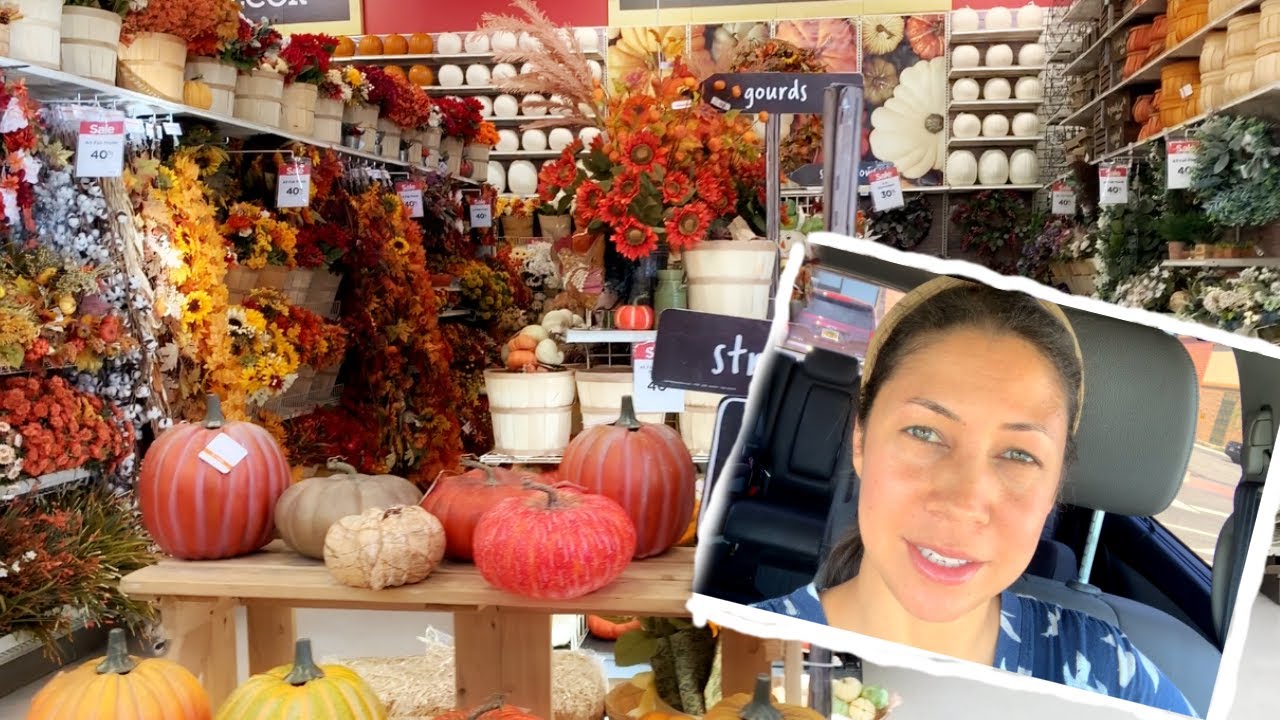 A Rare Afternoon Off | DITL | Self-Care, Fall Decor Shopping - YouTube