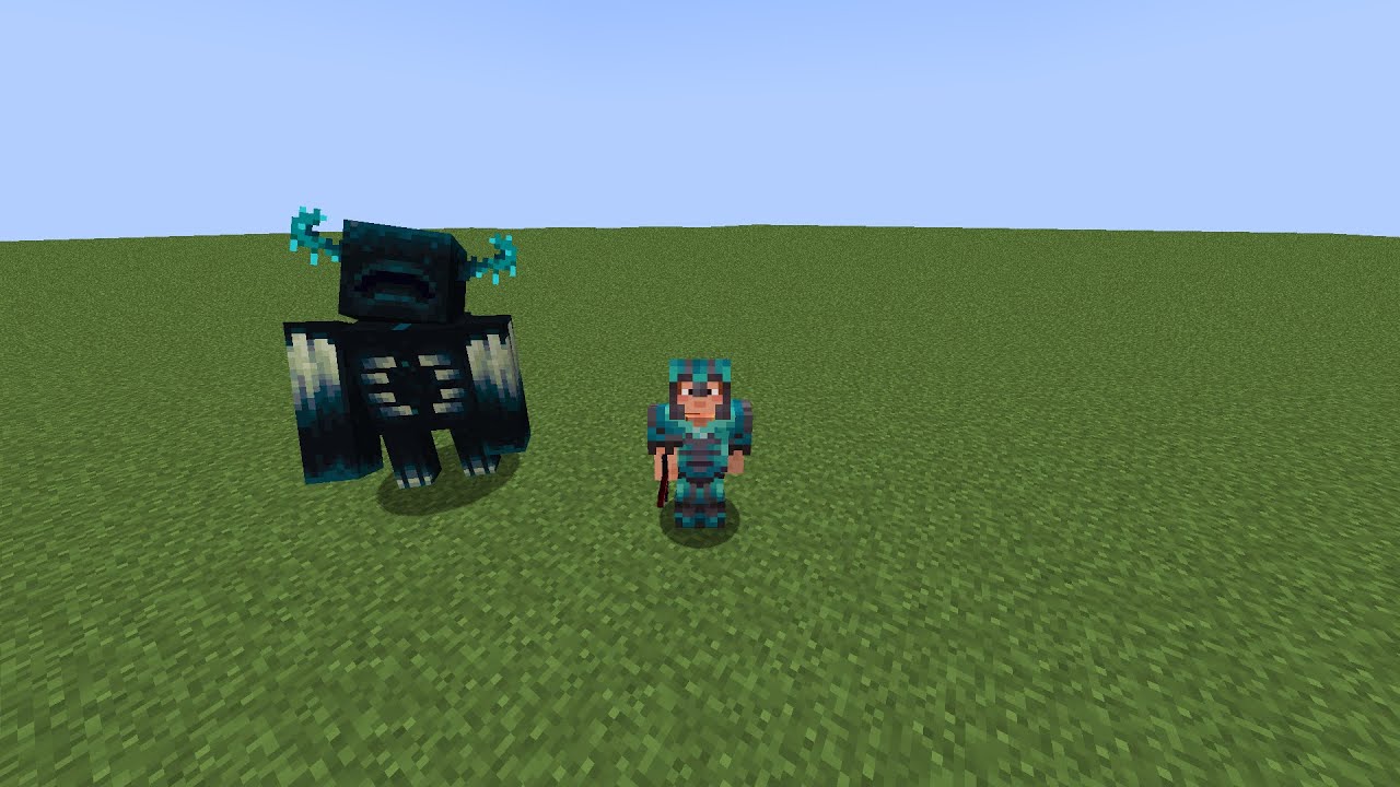How To Prepare a Warden Fight In 1 vs 1 In Minecraft. - YouTube