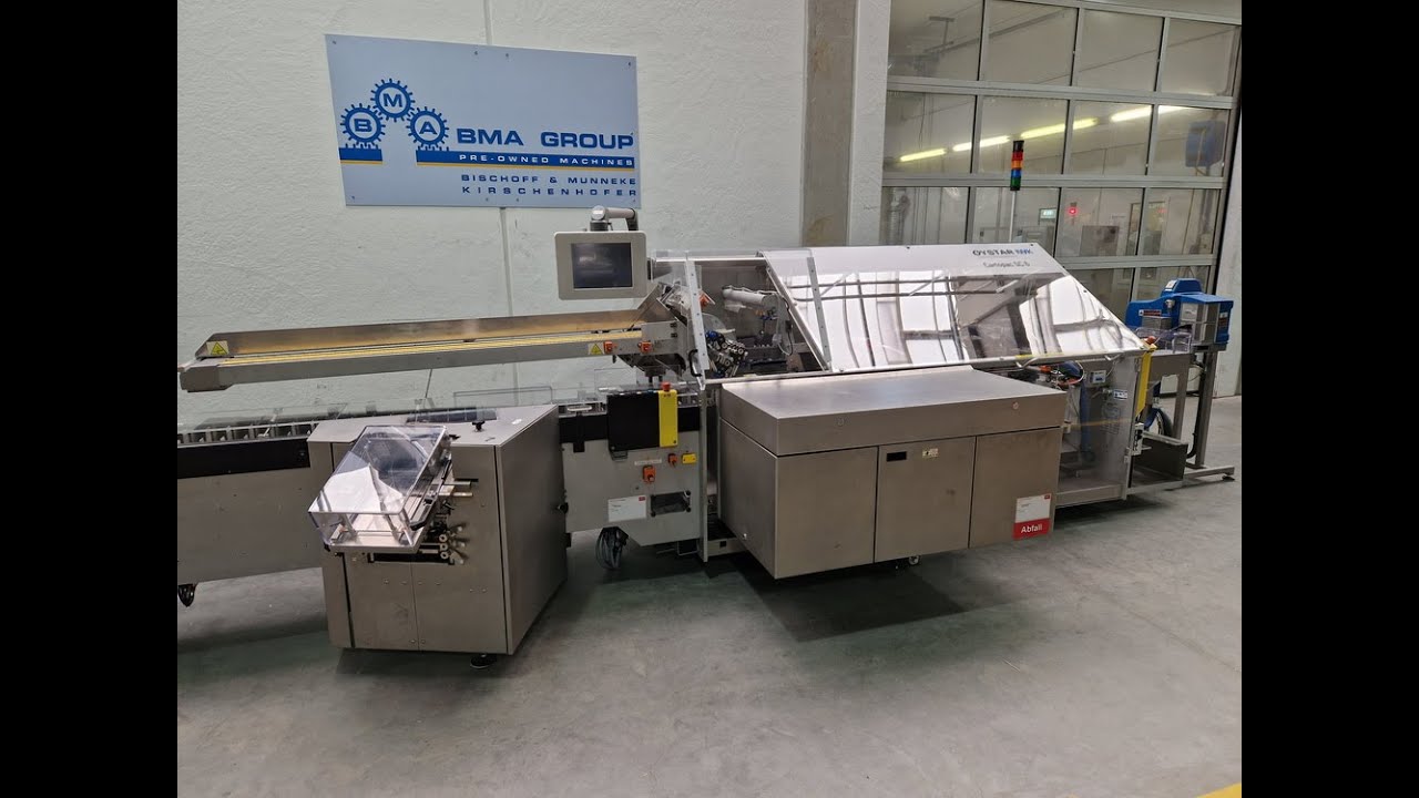 Cartoner for blister IWK SC 6 HS, year 2008, our item-# 04-0259 - YouTube