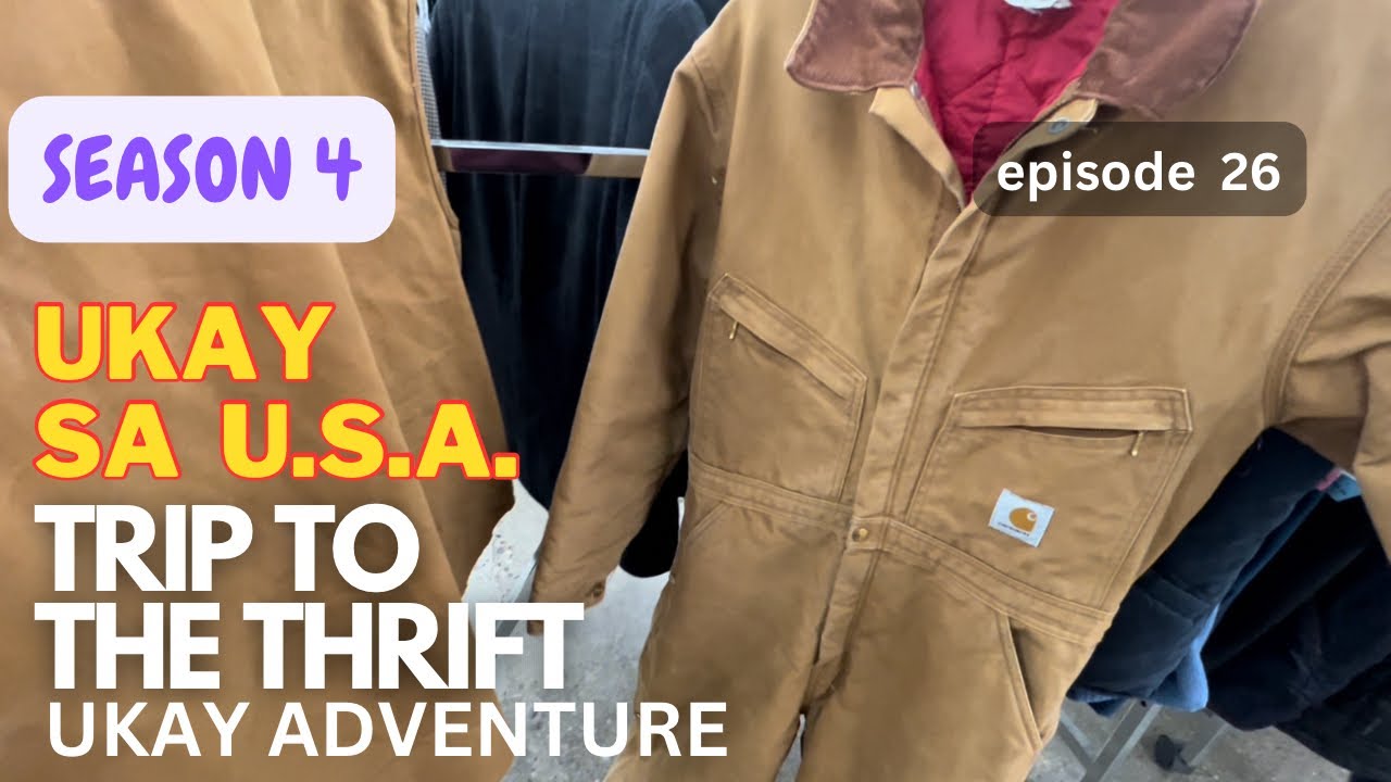 S4E26 TRIP TO THE THRIFT | UKAY ADVENTURE | UKAY in the U.S.A. - YouTube