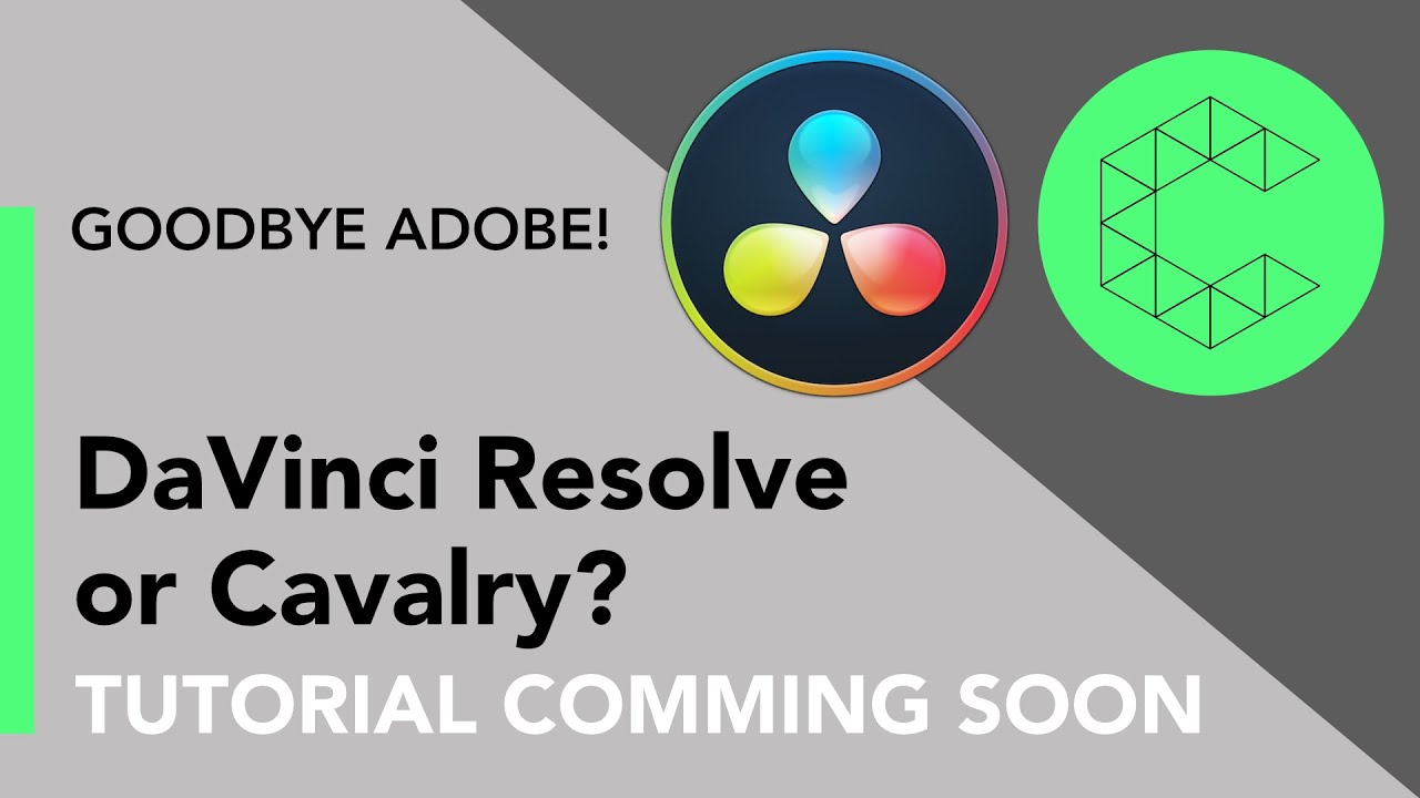 DaVinci Resolve Fusion or Cavalry for motion graphics? How about both ...