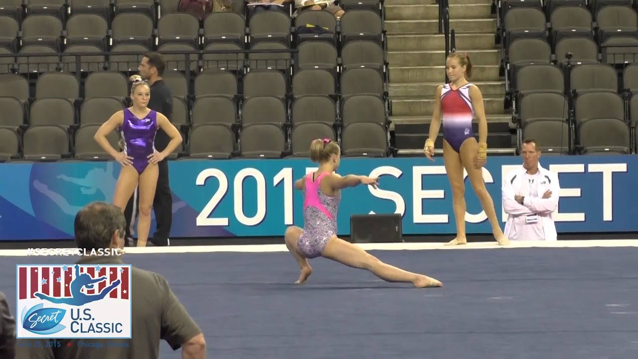 Bailie Key - Dance Through - 2015 Secret U.S. Classic - Podium Training ...
