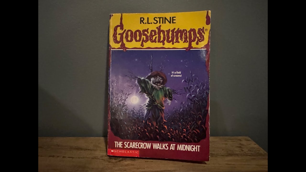 The Scarecrow Walks at Midnight - Book #20- Goosebumps Book Review ...