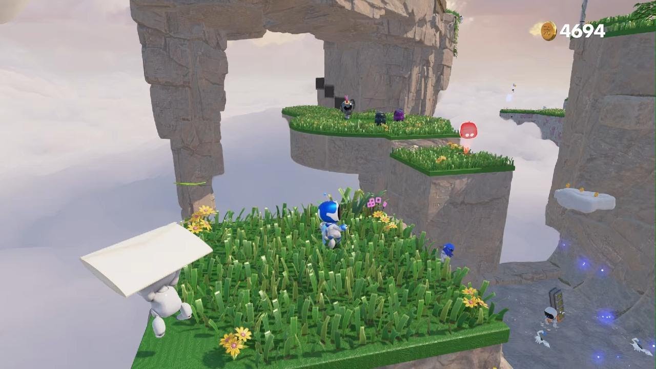 ASTRO's PLAYROOM memory meadow playthrough - YouTube