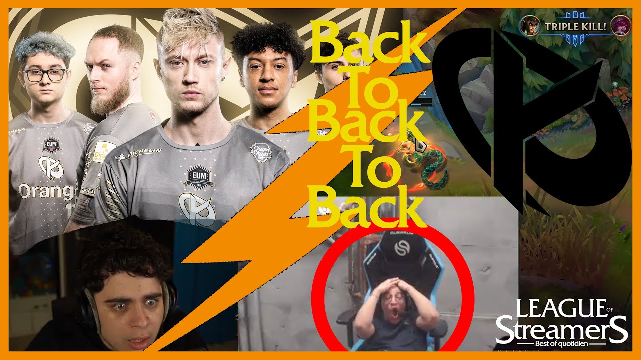 K CORP CHAMPION D'EUROPE !! Best of League of Streamers 6 (best of lol ...
