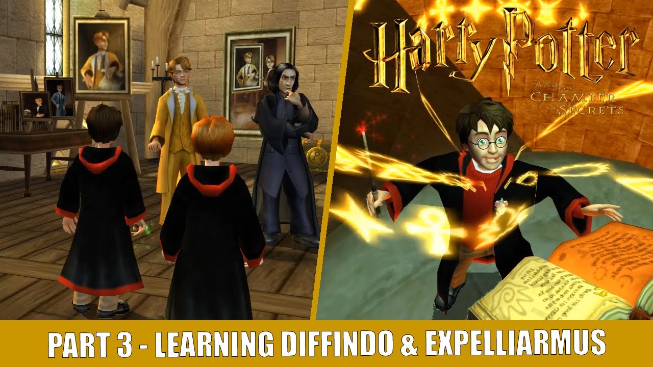 Harry Potter and the Chamber of Secrets - Part 3 - Learning Diffindo ...