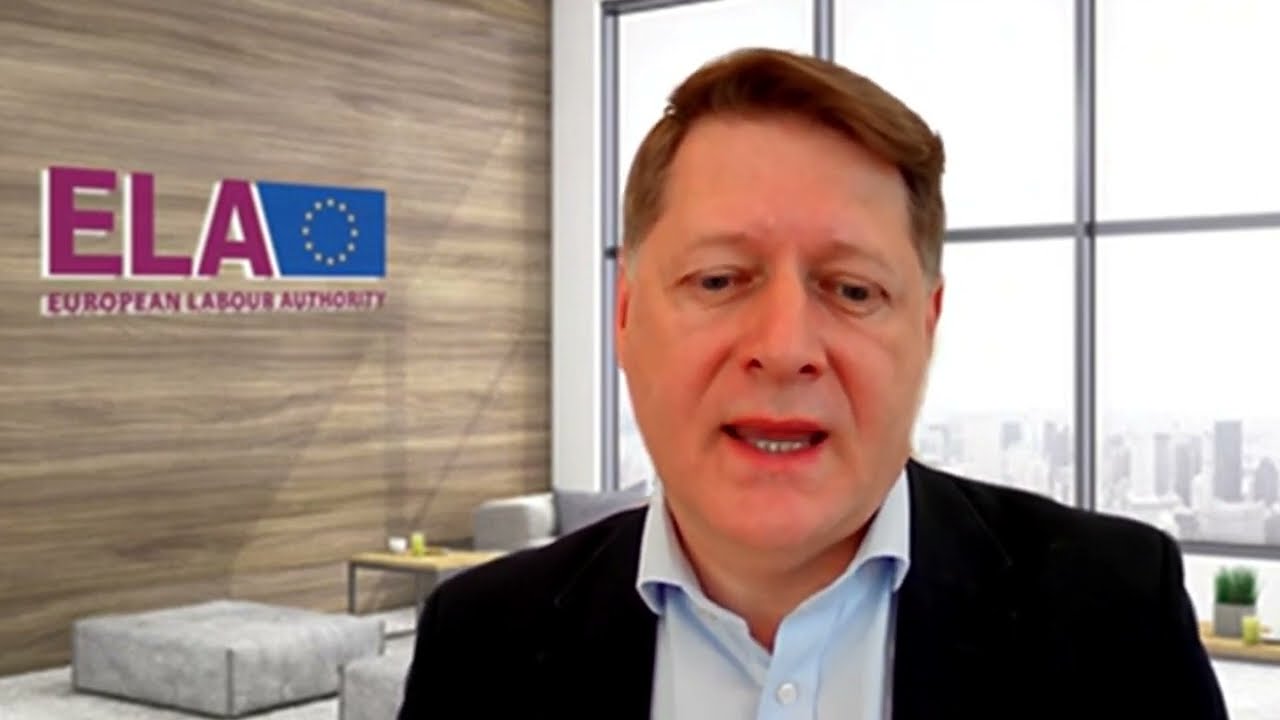 Cosmin Boiangiu, ELA's Executive Director, for EURES in Action - YouTube