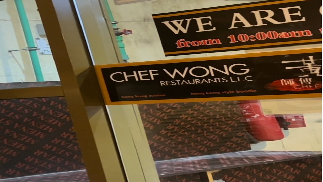 Chef wong restaurant dubai|seafoods|sophialicious - YouTube