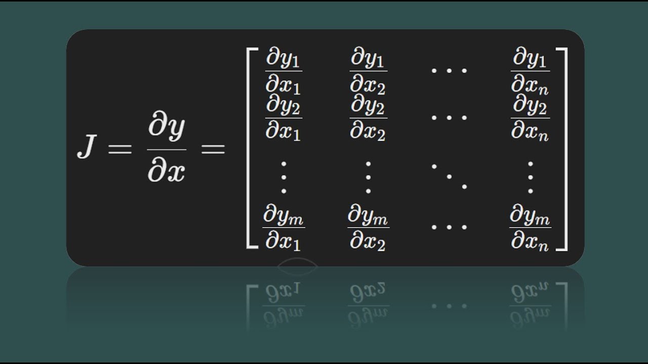 Understanding Jacobians: A Key Tool for Machine Learning and Neural ...