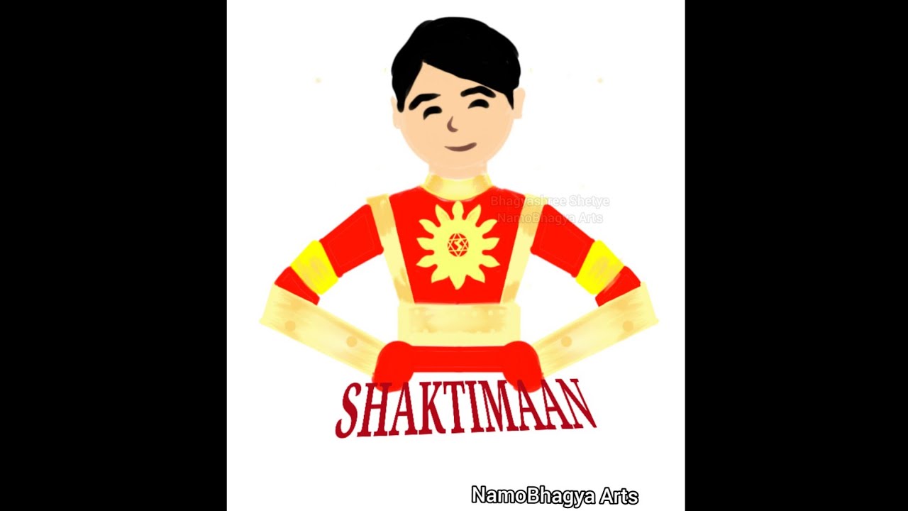 Shaktimaan Digital Drawing I Shaktimaan is Back I #StayHome and Watch ...