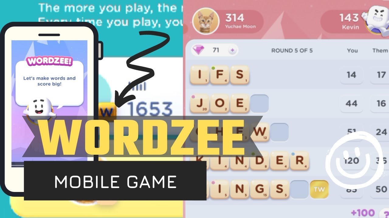 [GAMEPLAY] Wordzee! - Social Word Game | Mobile Game - YouTube
