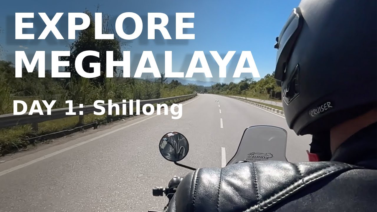Meghalaya bike trip | Day 1| Rent RE Himalayan - YouTube