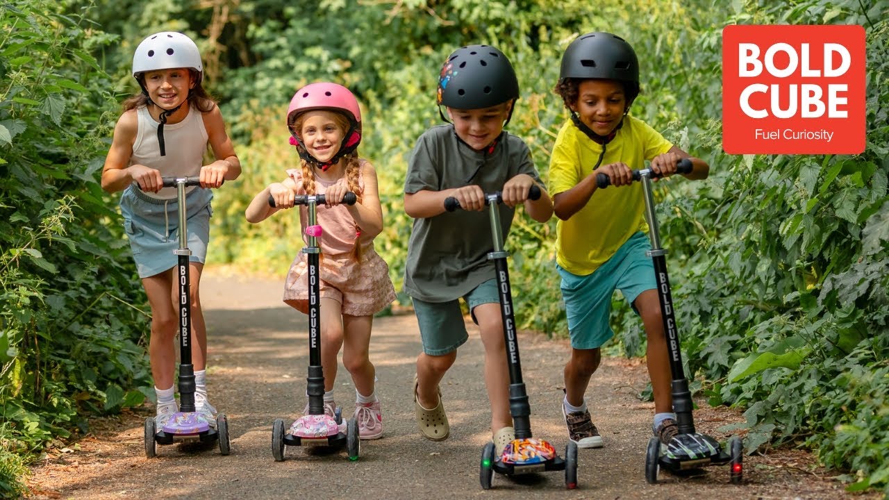 Explore the Big 3 Wheel Range | BOLDCUBE Scooters - YouTube