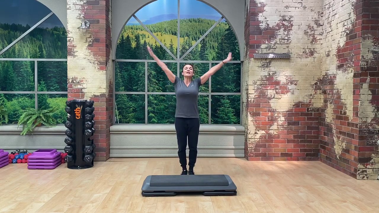 Cathe Friedrich's Basic Step Tutorial #5 - YouTube