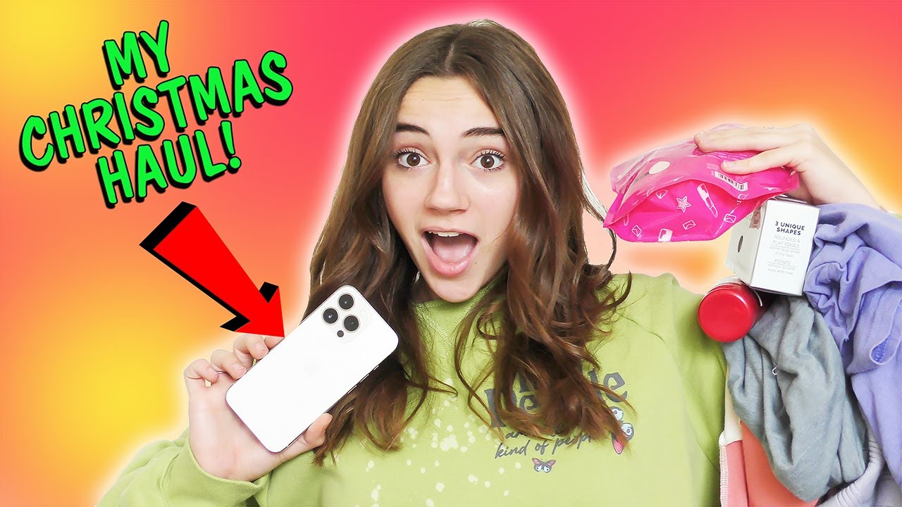 WHAT DID I GET FOR CHRISTMAS???? | HAUL | Kayla Davis - YouTube