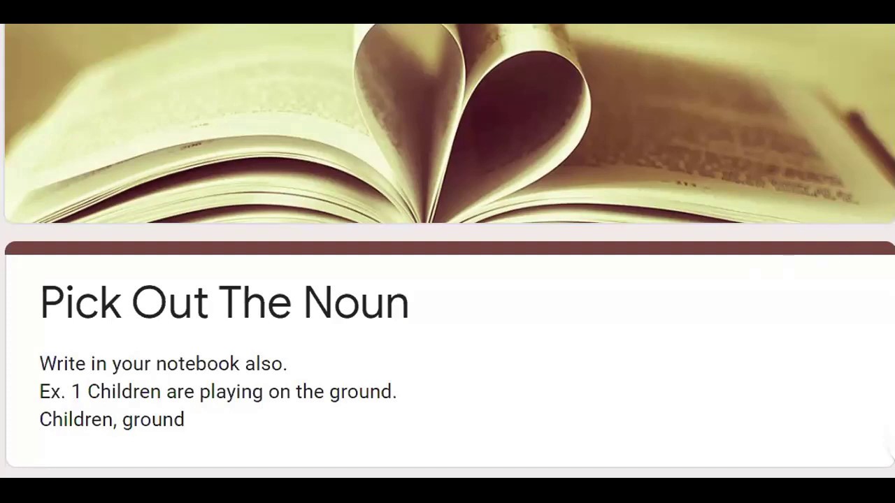 Pick Out The Noun Grade 1 2 YouTube pick-out-the-noun-grade-1-2-youtube