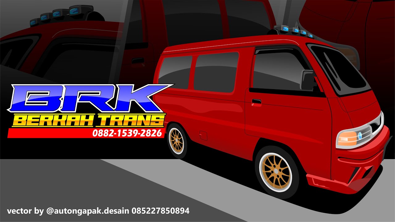 BERKAH TRANS - CARA MEMBUAT GAMBAR VEKTOR SUZUKI CARRY FUTURA - JASA ...