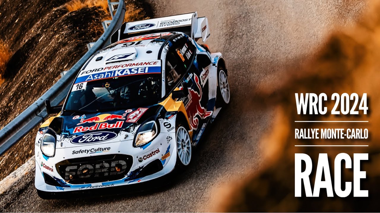 WRC 2024 - Rallye Monte-Carlo - Race - YouTube