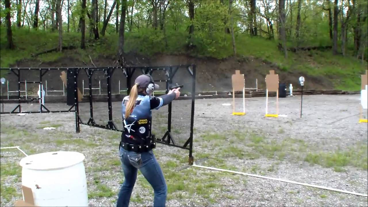 Bone Creek Gun Club Allie Cat Barrett 5-5-13 - YouTube