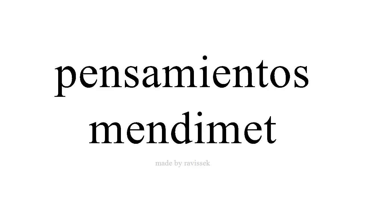 Mëso spanjisht mendimet - YouTube