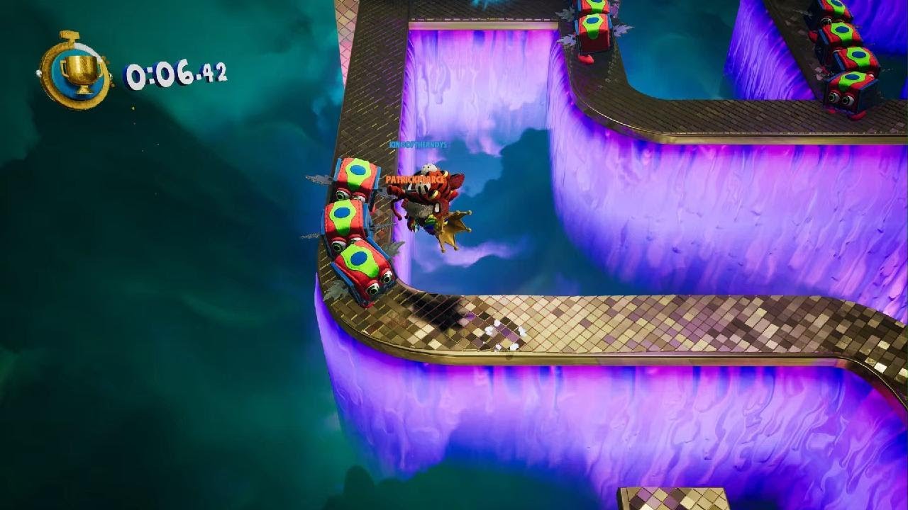 Sackboy: A Big Adventure - Knitted Knight Challenge: Jumping The Queue ...