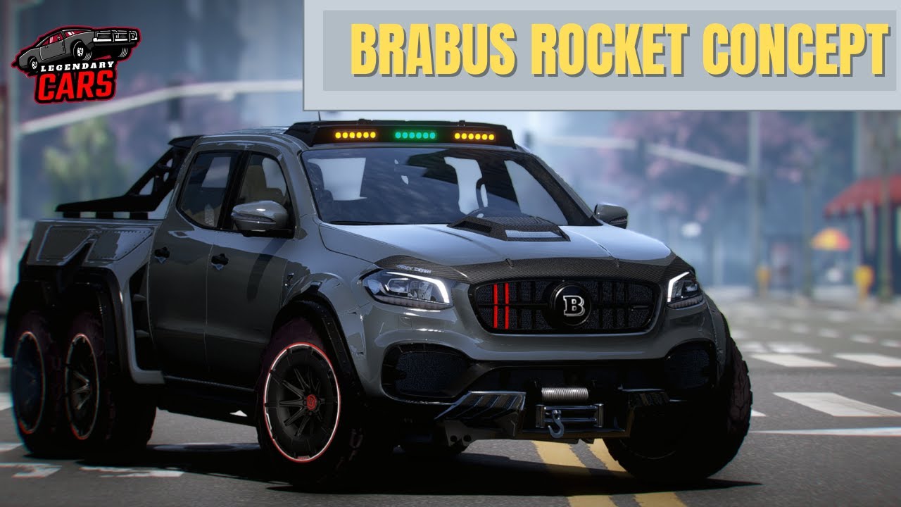 Brabus Rocket X-Class Pickup Concept | Custom Design - YouTube