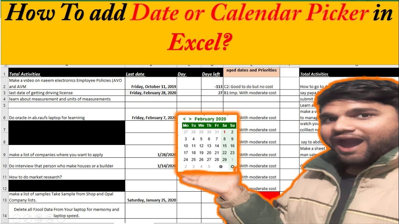 How To Add Date Picker Or Calender Picker In Hindi Urdu YouTube how-to-add-date-picker-or-calender-picker-in-hindi-urdu-youtube
