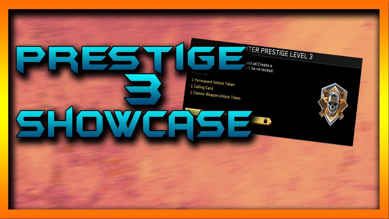 Infinite Warfare Prestige 3 ShowCase - YouTube
