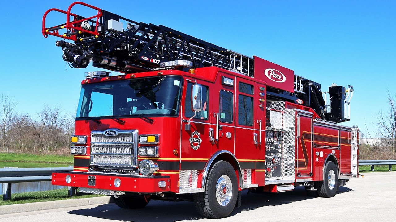Enforcer™ Ascendant® 107’ Heavy Duty Aerial Ladder – Single Rear Axle ...