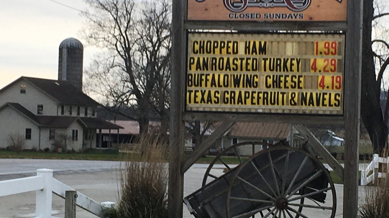 Amish Business // Live Tour of an Amish General Store - YouTube