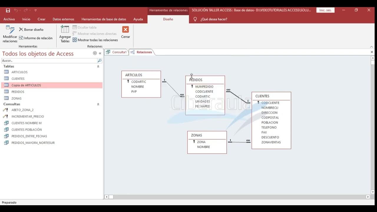 Curso online de Microsoft Access - Lección VI - Diseño de consultas de acción del tipo creación ...