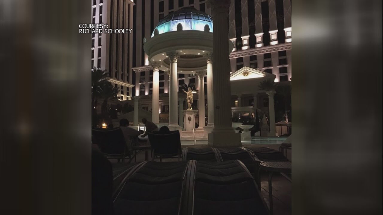 UPDATE: 3 employees hurt durign Caesars Palace fire - YouTube