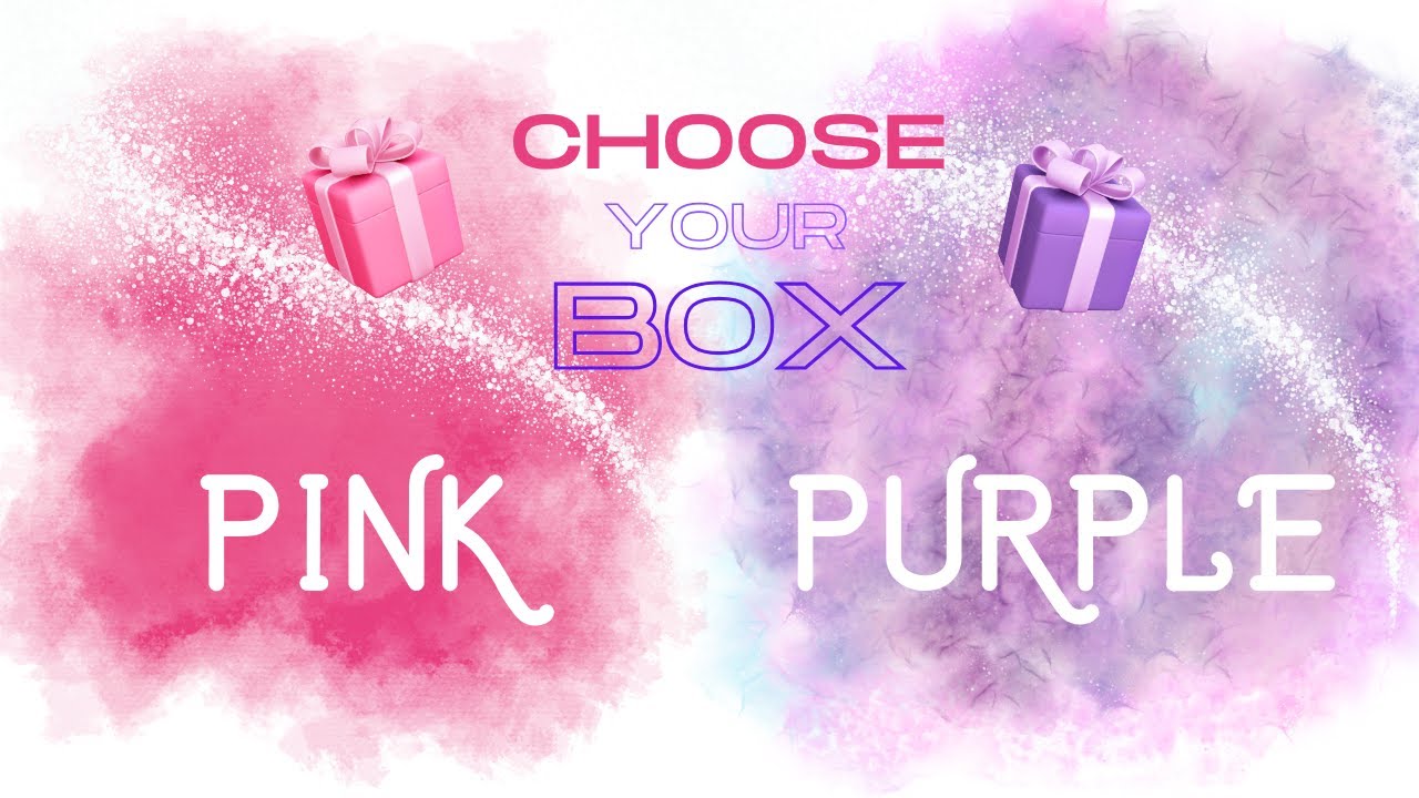Pink vs Purple Box Challenge! 🌸💜 Who Will Win? - YouTube