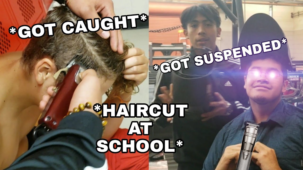 I Gave A Haircut At School And This Happened... (School vlog) - YouTube