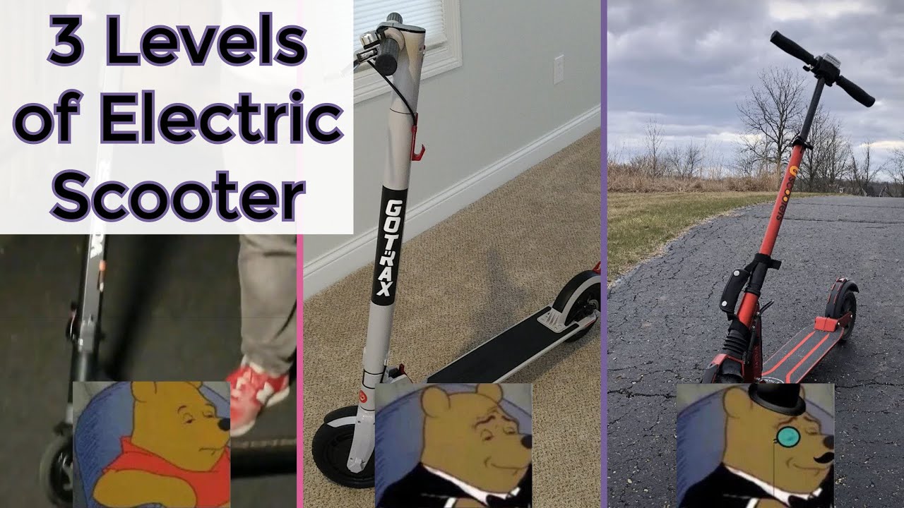 3 Levels of Electric Scooter From Budget to Premium: Voyager, GOTRAX ...