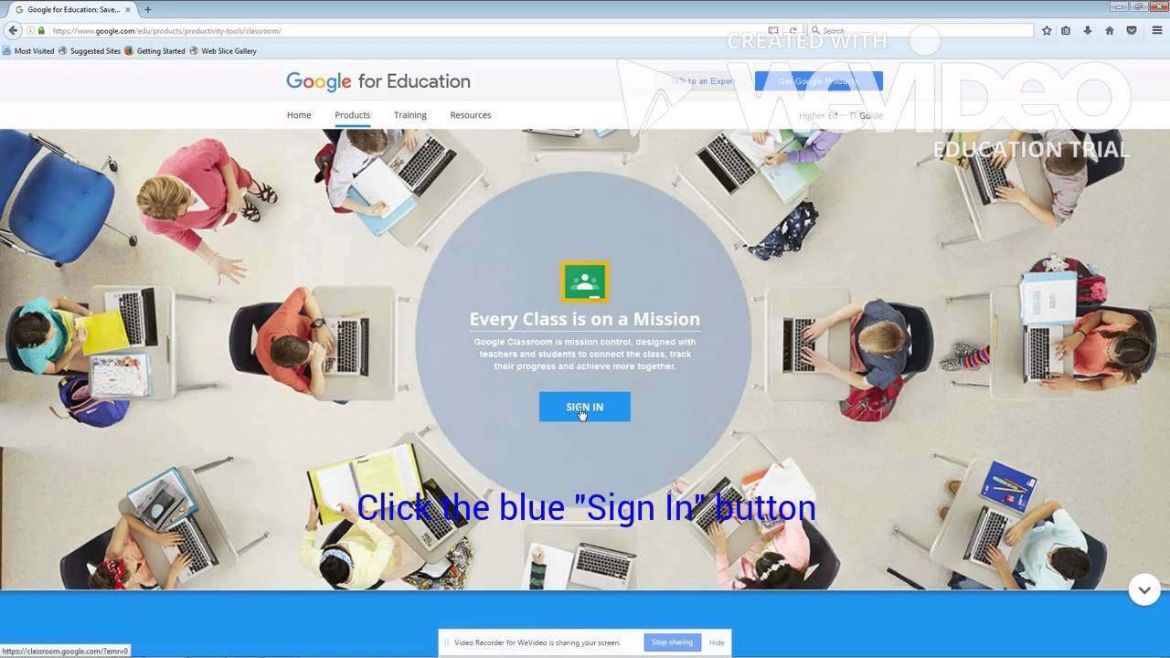 Access Google Classroom From Home - YouTube