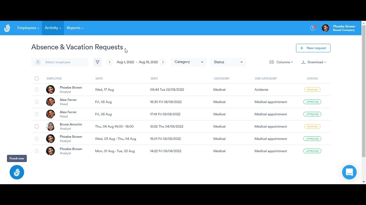 3. Supervisor Tutorial: Tracking Approved Absence Requests with Workday ...