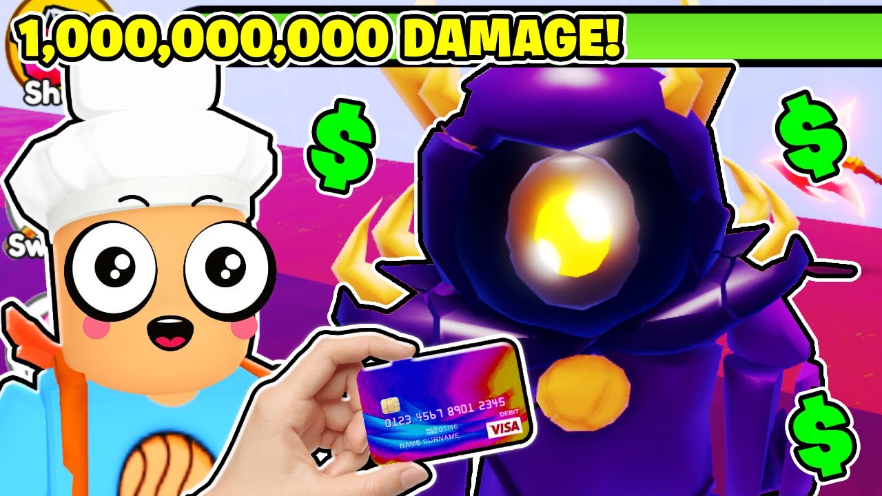 DESTROYED The GAME With 1,000,000,000 DAMAGE In Roblox Fight Enemy ...