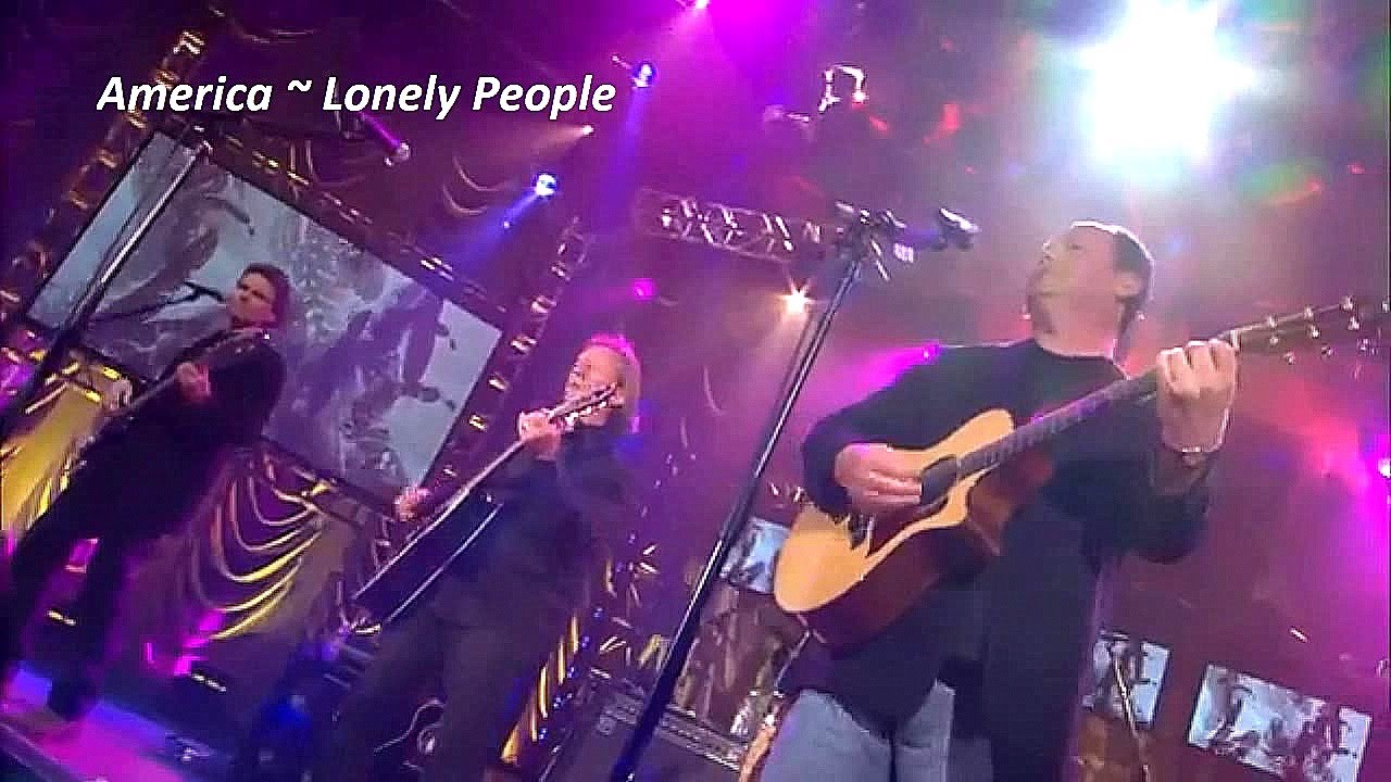 America ~ Lonely People ~ 2008 ~ Live Video, Sound Stage, in Chicago ...