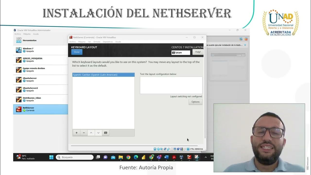 Instalación y configuración del NethServer - YouTube