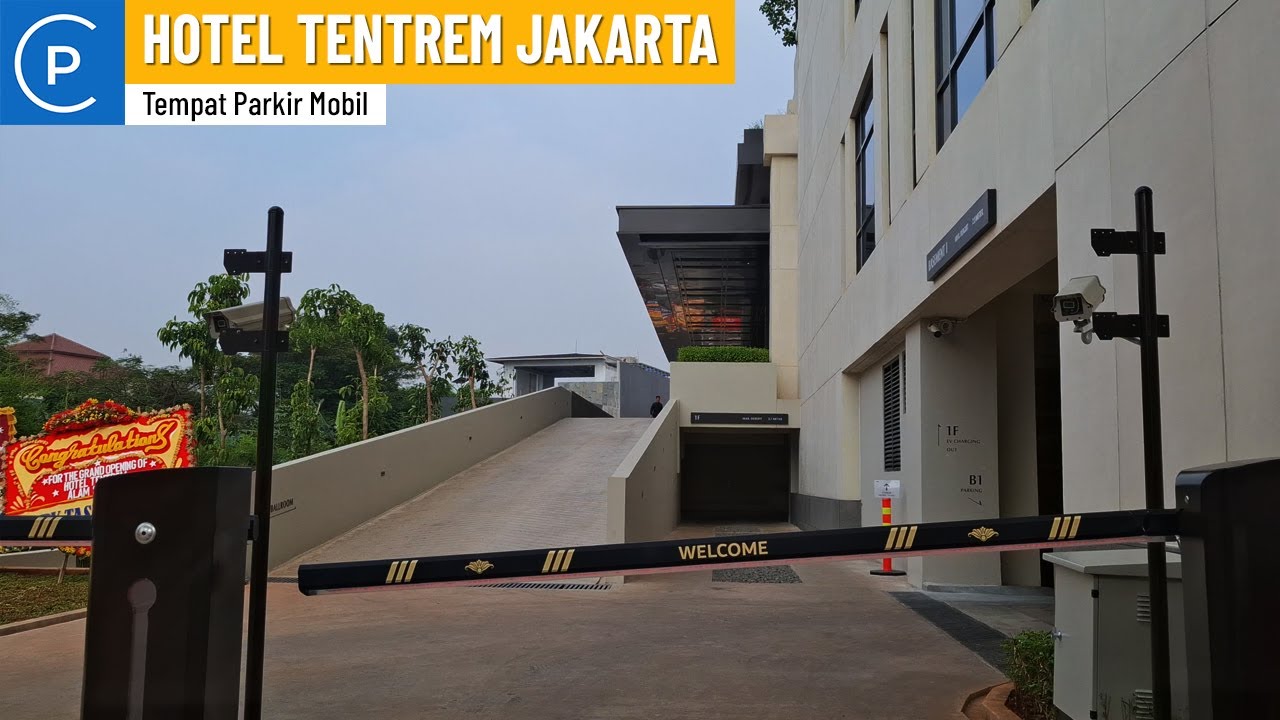 Tempat Parkir Hotel Tentrem Jakarta (Alam Sutera) - Carpark of ...