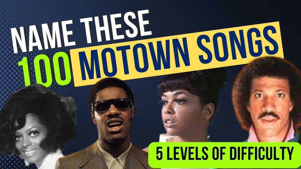 100 Motown Songs Music Quiz - YouTube