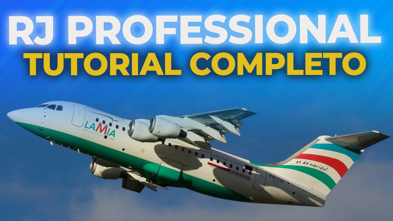 Tutorial Novo RJ Professional | Avro RJ para Flight Simulator 2020 ...