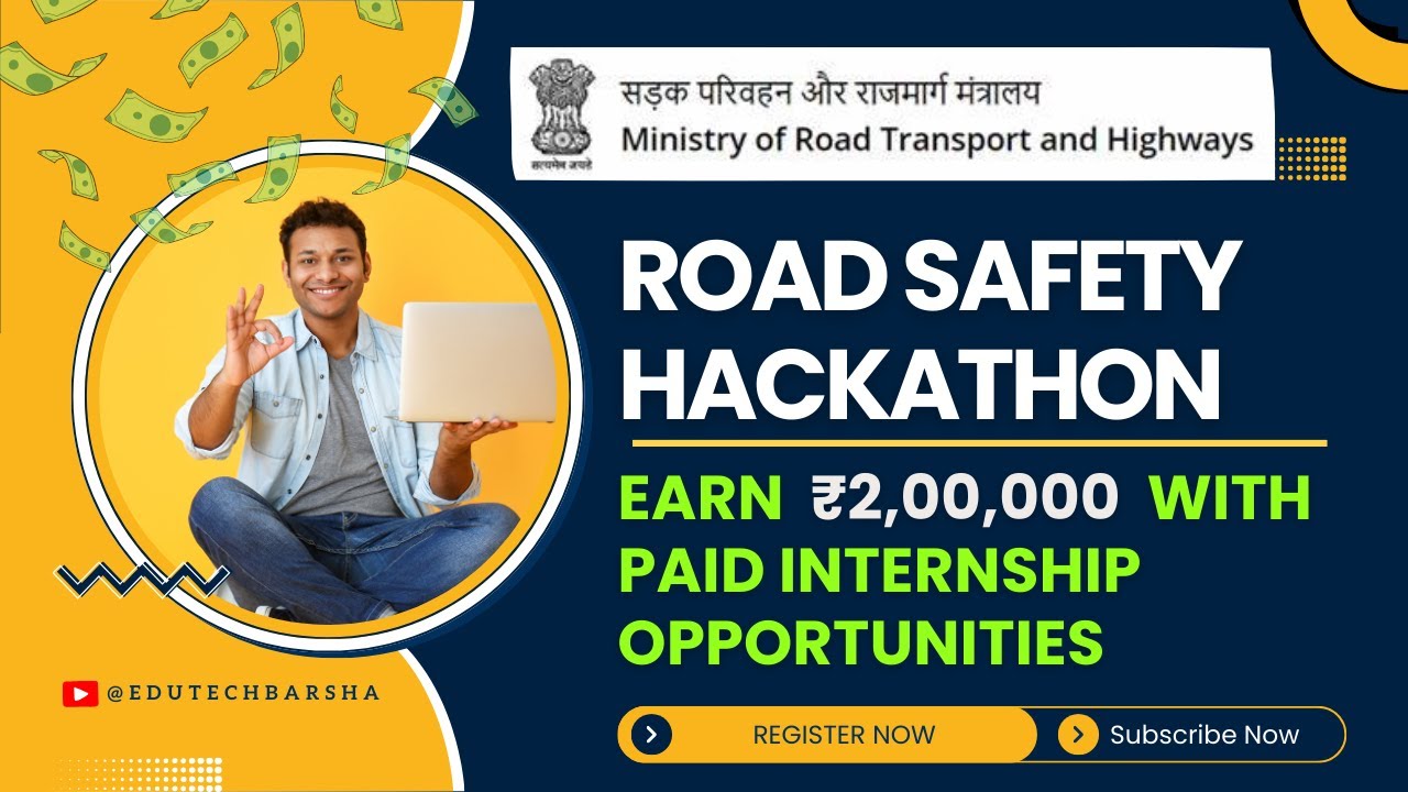 GOVT ROAD SAFETY HACKATHON BY NHAI || HACKATHON 2025 || GET PAID ...