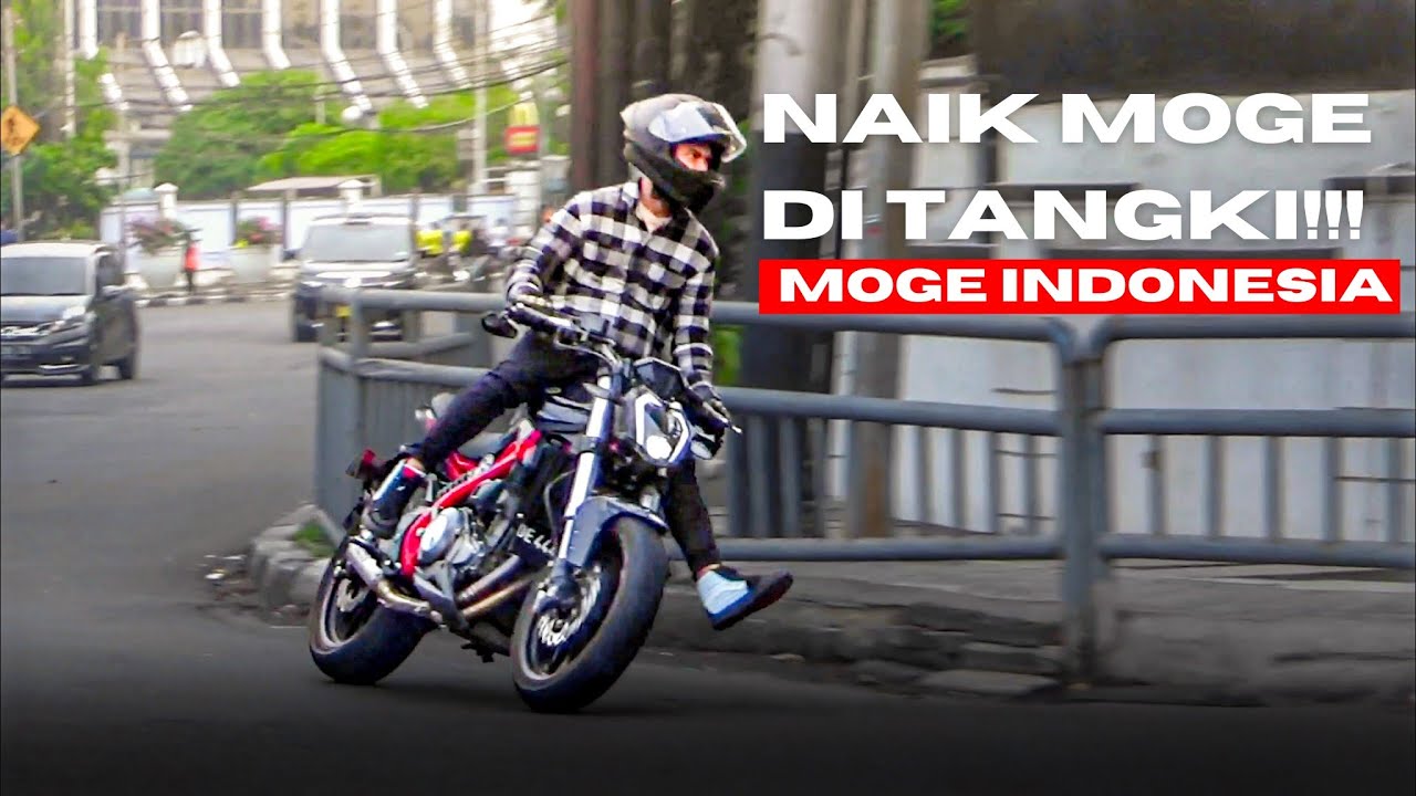 BUSET NAIK MOGE DI TANGKI😭⁉️KUMPULAN MOGE SENCY‼️ - YouTube