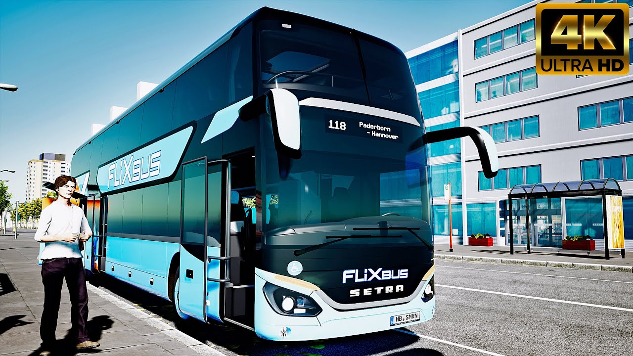 Fernbus Simulator "4K" Setra TopClass S 531 DT | Top Class DD - YouTube