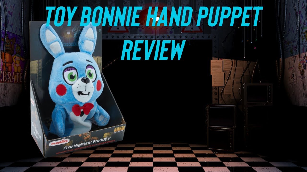 Toy Bonnie hand puppet review - YouTube